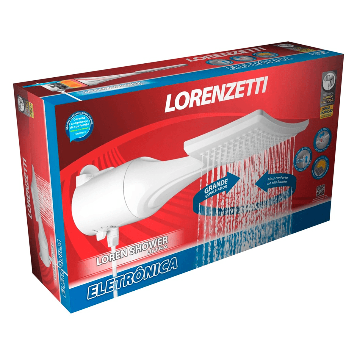 Chuveiro Lorenzetti Loren Shower Eletrônico 220v 7500w
