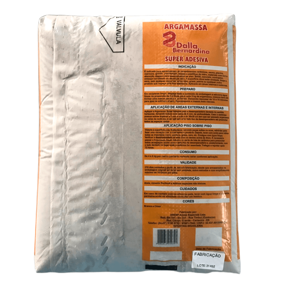 Argamassa Dalla Bernardina Ac2 Flexivel 20kg