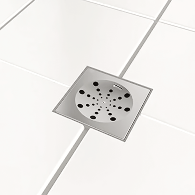 Ralo Mn Inox Para Grelha Quadrado 10x10 Sem Caixilho