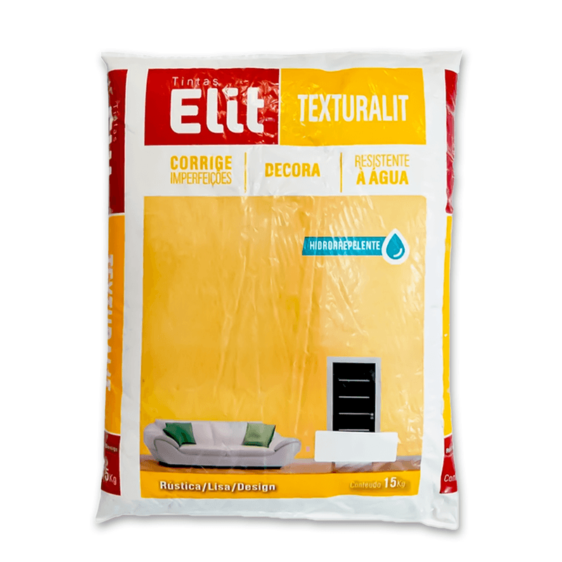 Texturalit Argalit Acrílica Rústica Branca 15kg