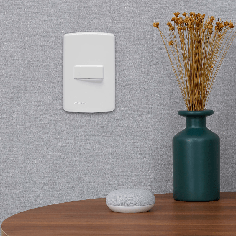 Interruptor Iriel Duale Up Simples 10A 250V 851011