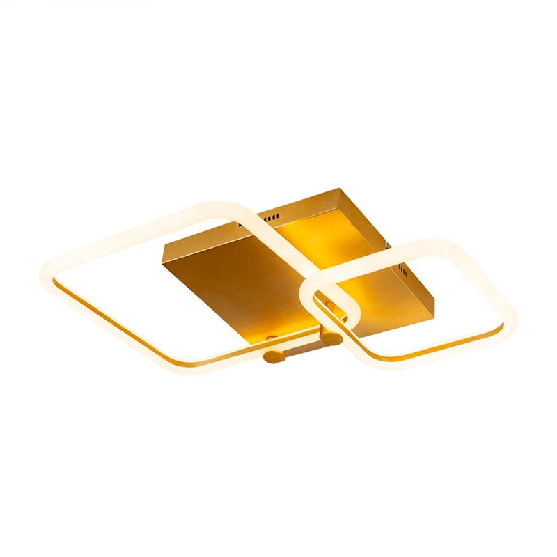 Plafon Llum Decor Space Square Double 36w 3000k Bivolt